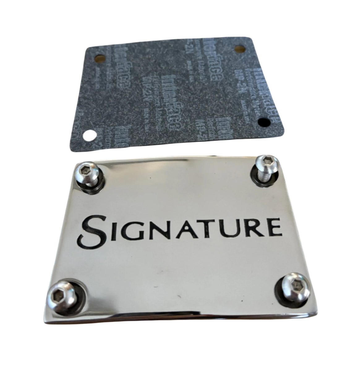 New Signature Stainless Steel Swivel Shaft Cover Plate – Hill Marine